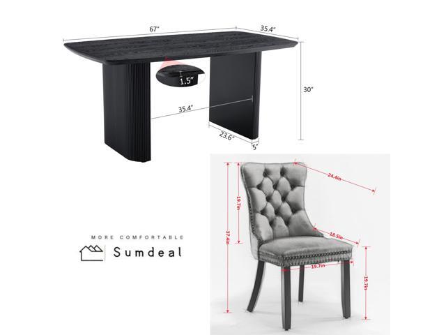 Click here for Sumdeals 5- or 7-piece modern dining set includes... prices