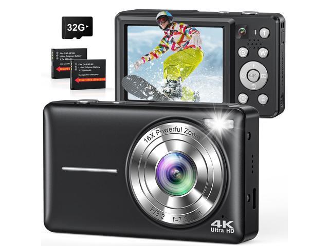 Click here for Hoego 4K Digital Camera 64MP WiFi Vlogging Cam 3 1... prices