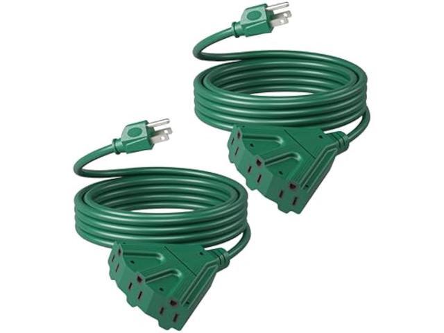 Click here for DEWENWILS 10 FT Outdoor Tri-Tap Extension Cord Spl... prices