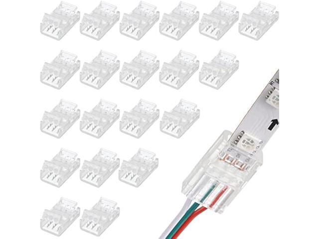 Click here for Flutesan 20 Pcs 3 Pin 10mm Solderless LED Light St... prices