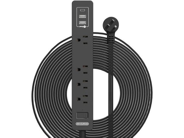 Click here for Flat Plug Extension Cord 25 Ft  NTONPOWER Ultra Th... prices
