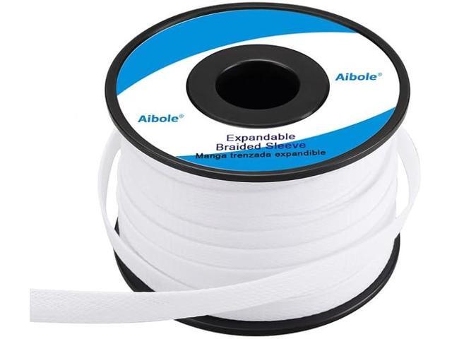 Click here for 100Ft-1/2inch PET Expandable Braided Wire Sleeving... prices