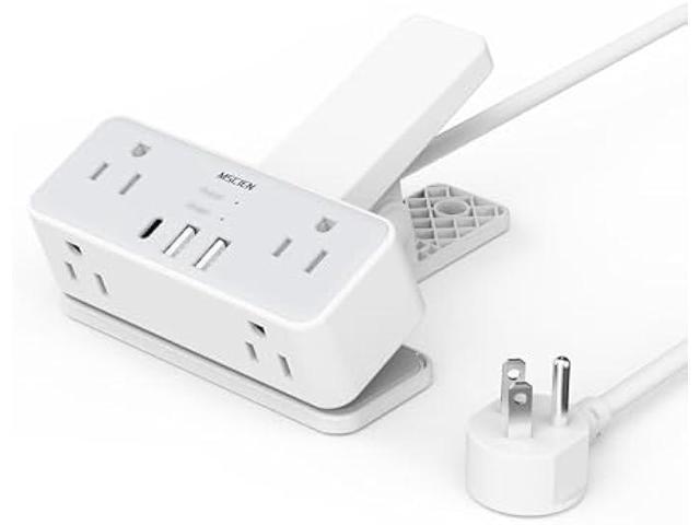 Click here for Desk Clamp Power Strip with USB Ports  Mscien 6 FT... prices