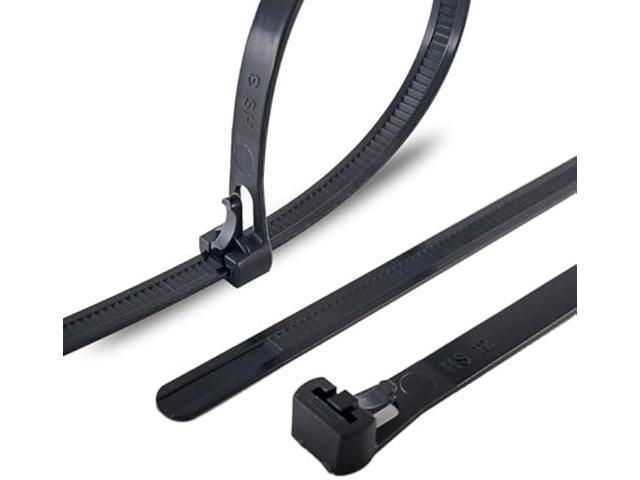 Click here for HS Adjustable Zip Toes Black (100 Pack) Wire Ties... prices