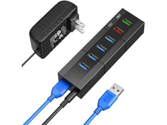 Click here for Powered USB 3.0 Hub  RAOYI 6 Ports High Speed USB... prices