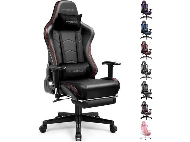 Click here for GTRACING Gaming Chair with Footrest Speakers Video... prices