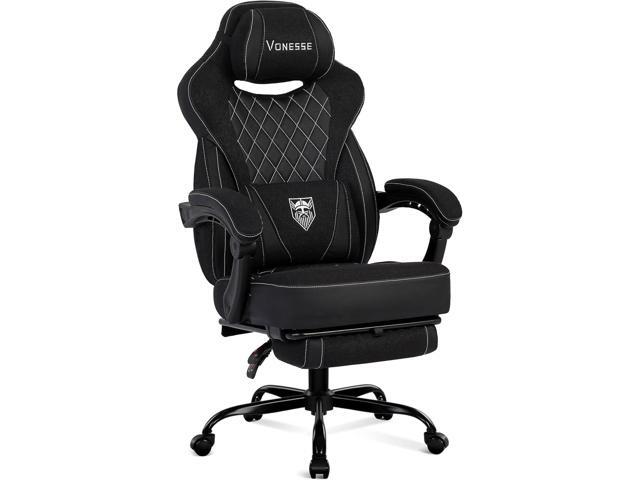 Click here for Vonesse Gaming Chair  Reclining Fabric Gaming Chai... prices
