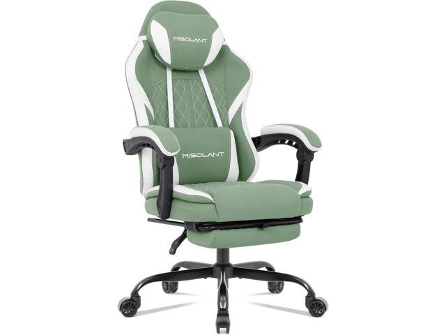 Click here for Misolant Gaming Chair  Fabric Gamer Chair with foo... prices