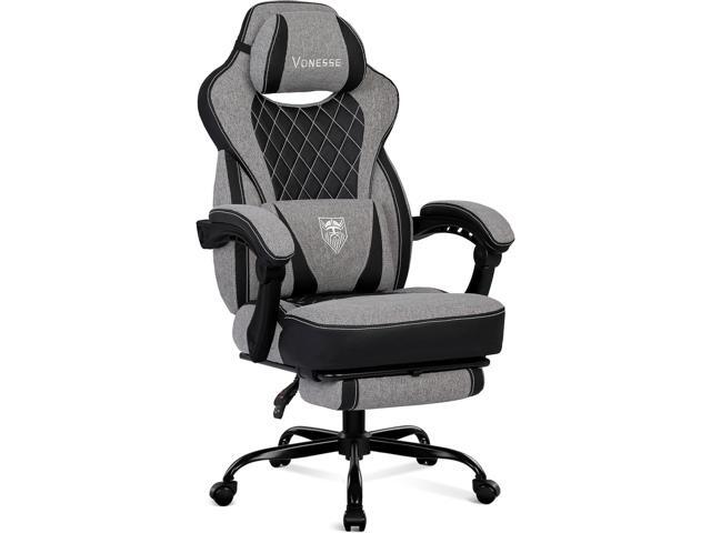 Click here for Vonesse Gaming Chair  Reclining Fabric Gaming Chai... prices