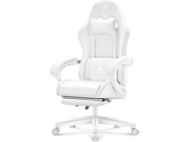 Click here for White Gaming Chair Ergonomic Massage Computer Offi... prices