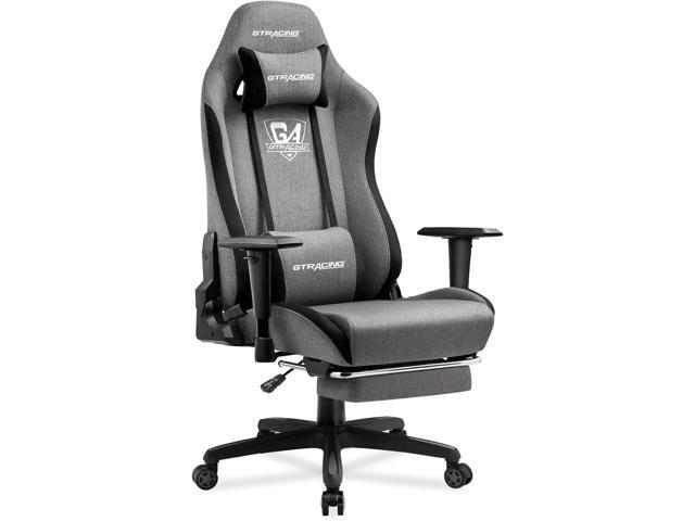 Click here for GTRACING Gaming Chair with Footrest  Fabric Breath... prices
