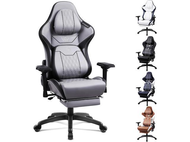 Click here for Dowinx PU Leather Gaming Chair with Footrest  4D A... prices