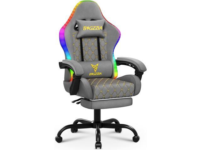 Click here for Bigzzia Gaming Chair with RGB LED Lights  High Bac... prices