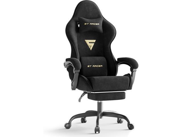 Click here for Ferghana Velvet Fabric Ergonomic Gaming Chair with... prices