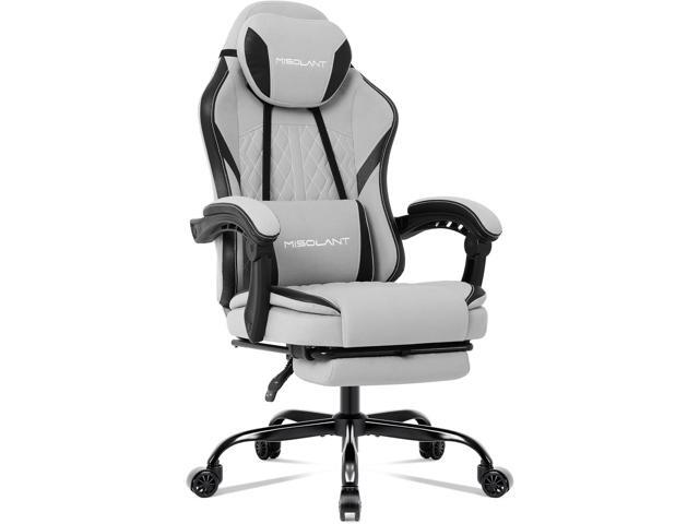 Click here for Misolant Gaming Chair  Fabric Gamer Chair with foo... prices