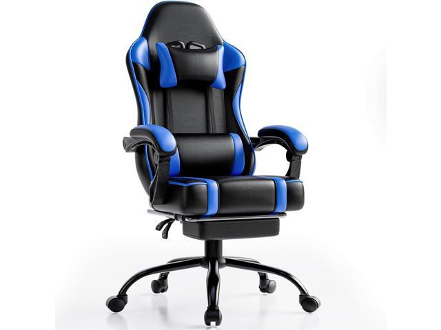 Click here for Ergonomic Gaming Chair with Footrest  PU Leather V... prices
