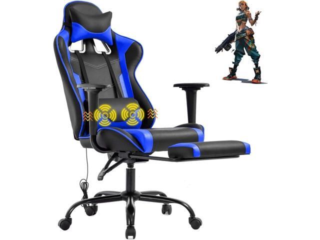Click here for Gaming Chair with Footrest  Massage Lumbar Support... prices