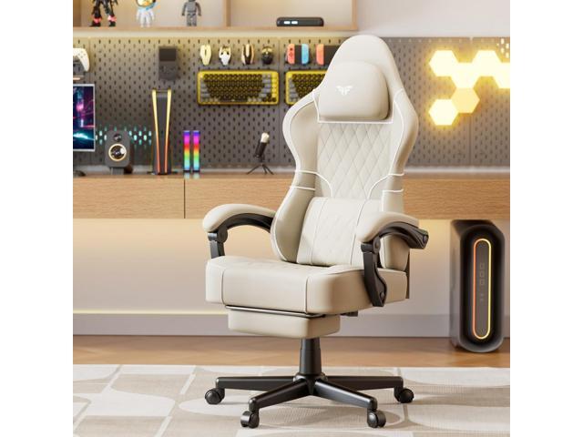 Click here for Soontrans PU Leather Gaming Chair with Footrest Hi... prices