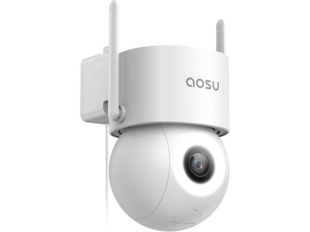 Click here for aosu 3K Wired Security Camera Outdoor - Smart 24/7... prices