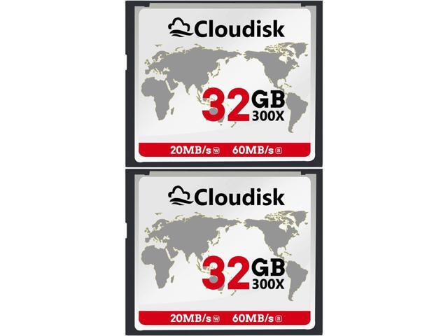 Click here for Pack of 2 Compact Flash Card 32GB 300X CF 2.0 Card... prices