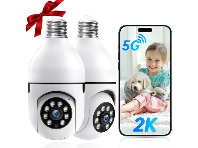 Click here for Light Bulb Security Camera -5G& 2.4GHz WiFi Camera... prices