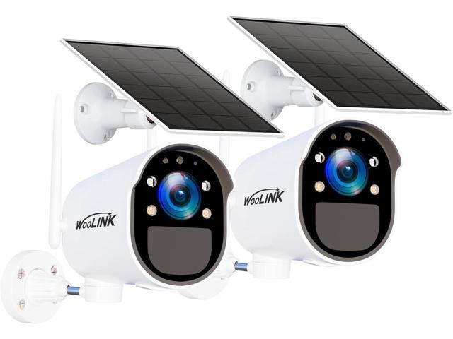 Click here for WOOLINK 2PK Solar Security Cameras Wireless Outdoo... prices