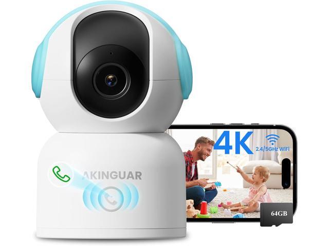 Click here for 4K 8MP Indoor Security Camera with 64GB Memory Car... prices