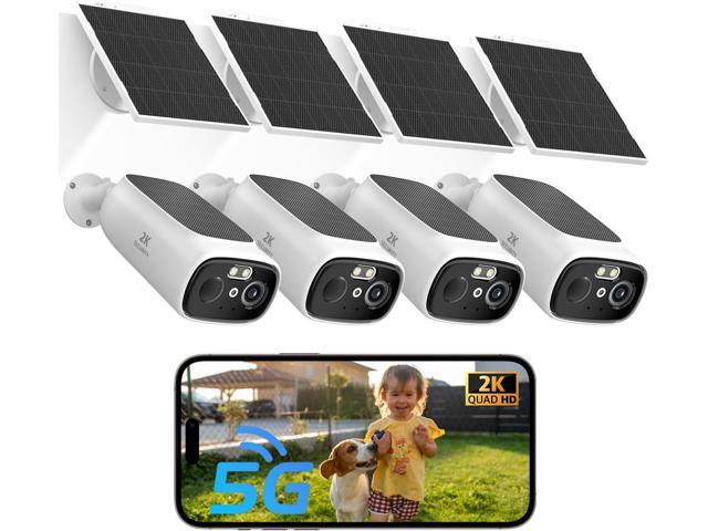 Click here for ELECCTV 2K Solar Camera Outdoor Wireless  2.4/5 Gh... prices