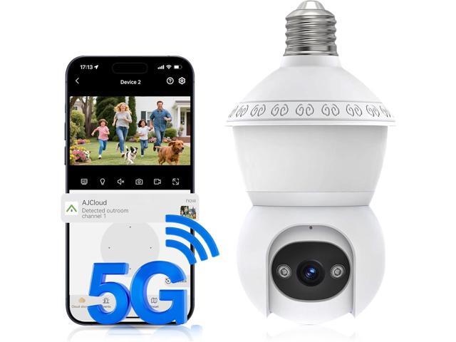 Click here for Light Bulb Security Camera  5G/2.4GHz WiFi Lightbu... prices