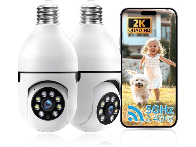 Click here for 2K Light Bulb Security Camera 5G & 2.4Ghz WiFi Sec... prices