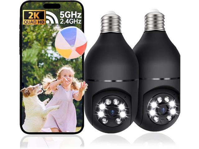 Click here for 2K Light Bulb Camera Outdoor  2.4/5GHz Wi-Fi 6 Sec... prices