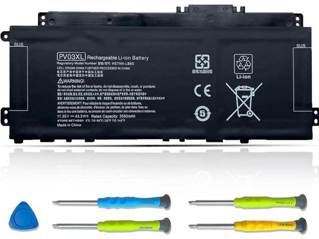 Click here for ASODI PV03XL L83393-005 43.3Wh Laptop Battery Comp... prices