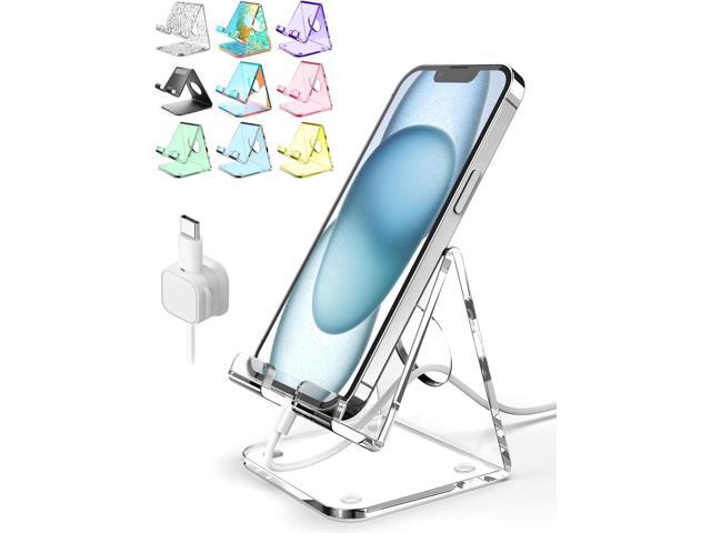 Click here for TOPGO Acrylic Cell Phone Stand  Clear Phone Holder... prices