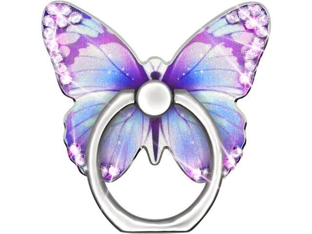 Click here for Cavdycidy Bling Metal Cute Butterfly Cell Phone Ri... prices