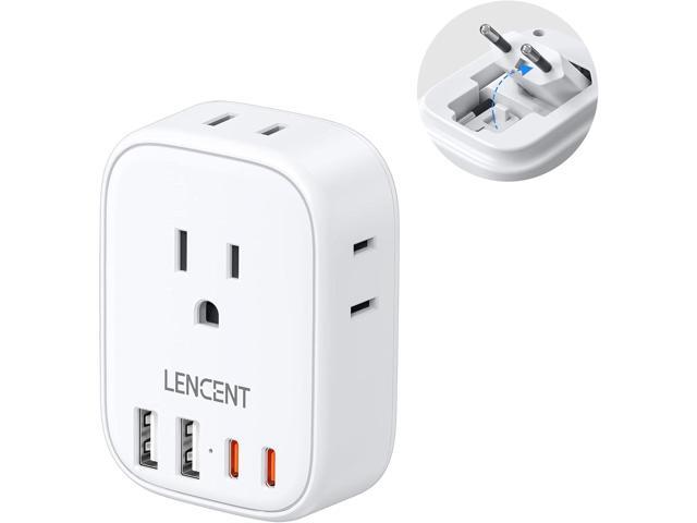 Click here for European Travel Plug Adapter  LENCENT US to Europe... prices