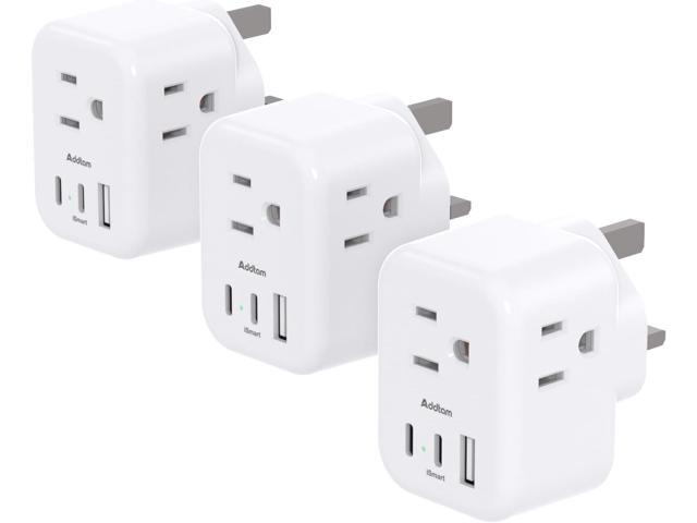 Click here for US to UK Plug Adapter 3 Pack  Addtam Type G Travel... prices
