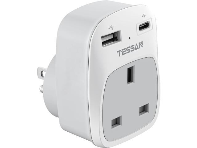 Click here for TESSAN UK to US Plug Adapter  UK Plug Adapter with... prices