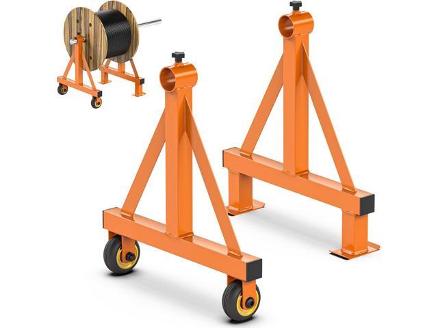 Click here for Portable Wire Spool Rack Cable Caddy - Steel Dispe... prices