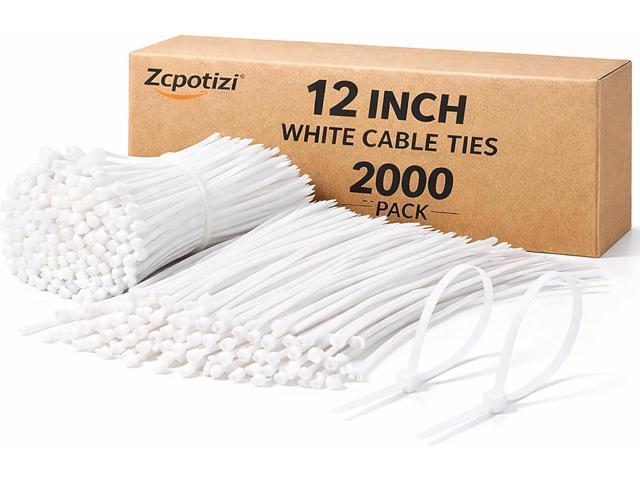 Click here for White Zip Ties 12 Inch Heavy Duty 2000 Pack 50 lbs... prices