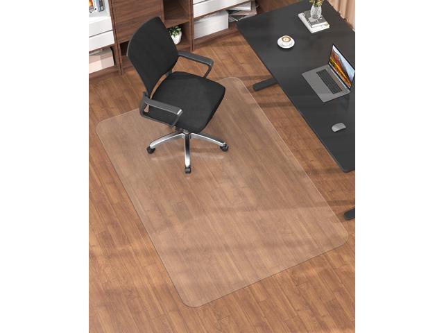 Click here for Blvornl Frosted Clear Chair Mat for Hardwood Floor... prices