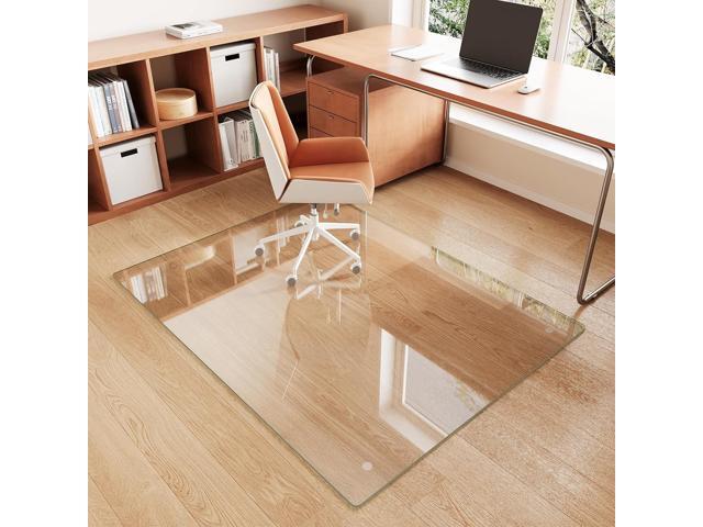 Click here for Glass Chair Mat 46 x 60 Heavy Duty Tempered Glass... prices