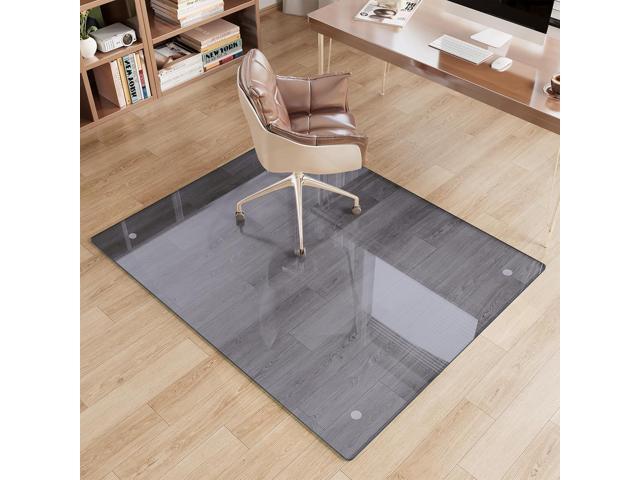 Click here for Glass Chair Mat 36 x 46 Heavy Duty Tempered Glass... prices