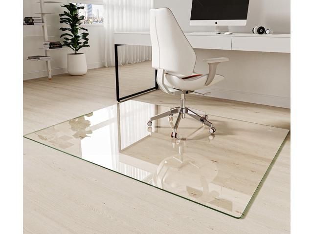 Click here for Koonmi Tempered Glass Chair Mat 60x46 - Premium Of... prices