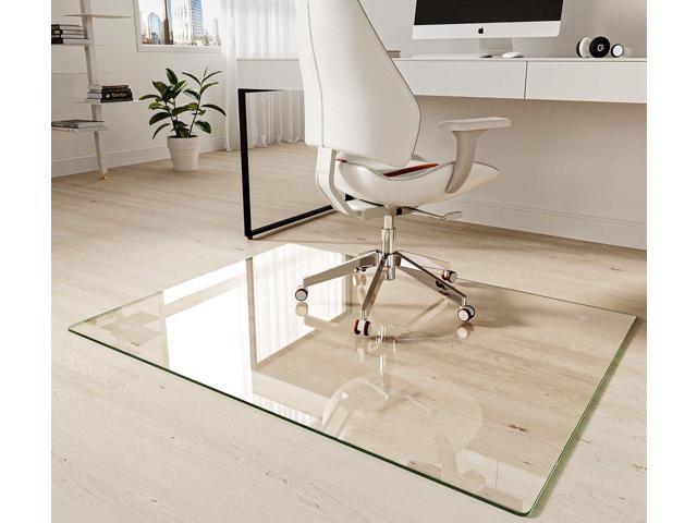 Click here for Koonmi Tempered Glass Chair Mat 36x48 - Premium Of... prices