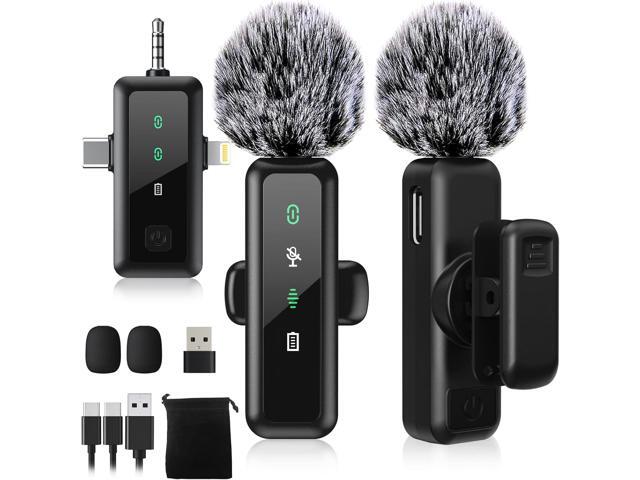 Click here for 3 IN 1 Wireless Lavalier Microphones for iPhone/An... prices