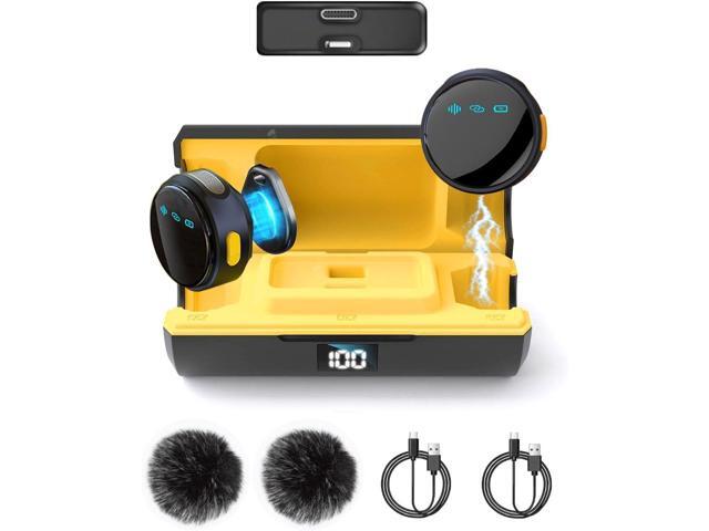 Click here for 2Pack Wireless Lavalier Microphone for iPhone iPad... prices