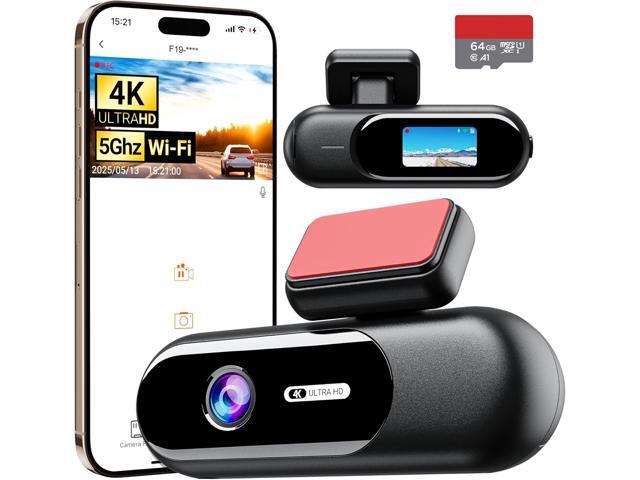 Click here for 4K Dash Cam Front Built-in 5G WiFi 64GB Card Inclu... prices