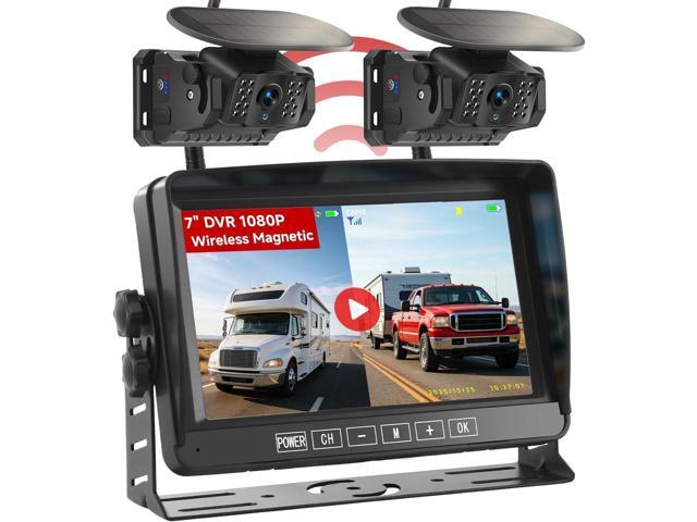 Click here for Dual Wireless Magnetic Backup Camera for Trailer -... prices