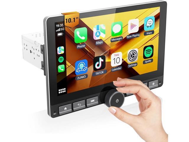 Click here for 10.1 Single Din Android Car Stereo with 360° Rotat... prices