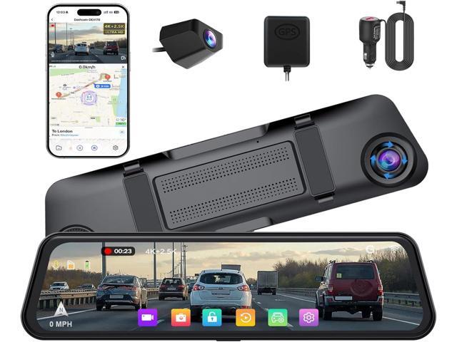 Click here for Aprilboy 4K + 2.5K Mirror Dash Cam  12 Rearview Mi... prices